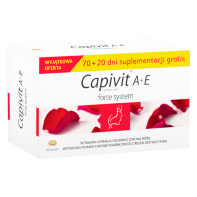 Capivit A+E forte system, 90 kapsułek | Apteline.pl