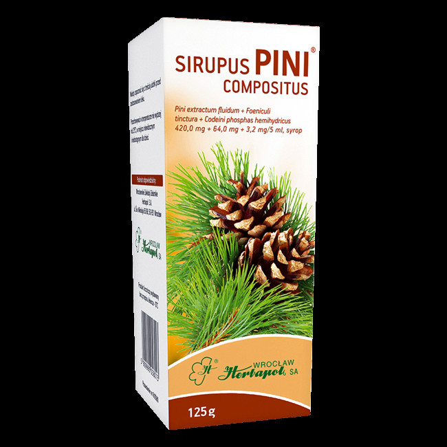 Sirupus pini compositus, syrop, 125 g | Apteline.pl