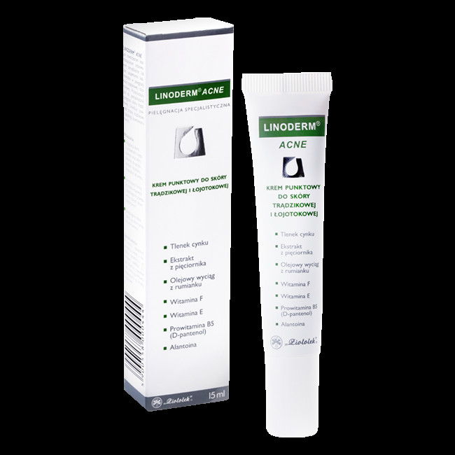 Linoderm Acne, krem, 15 ml | Apteline.pl