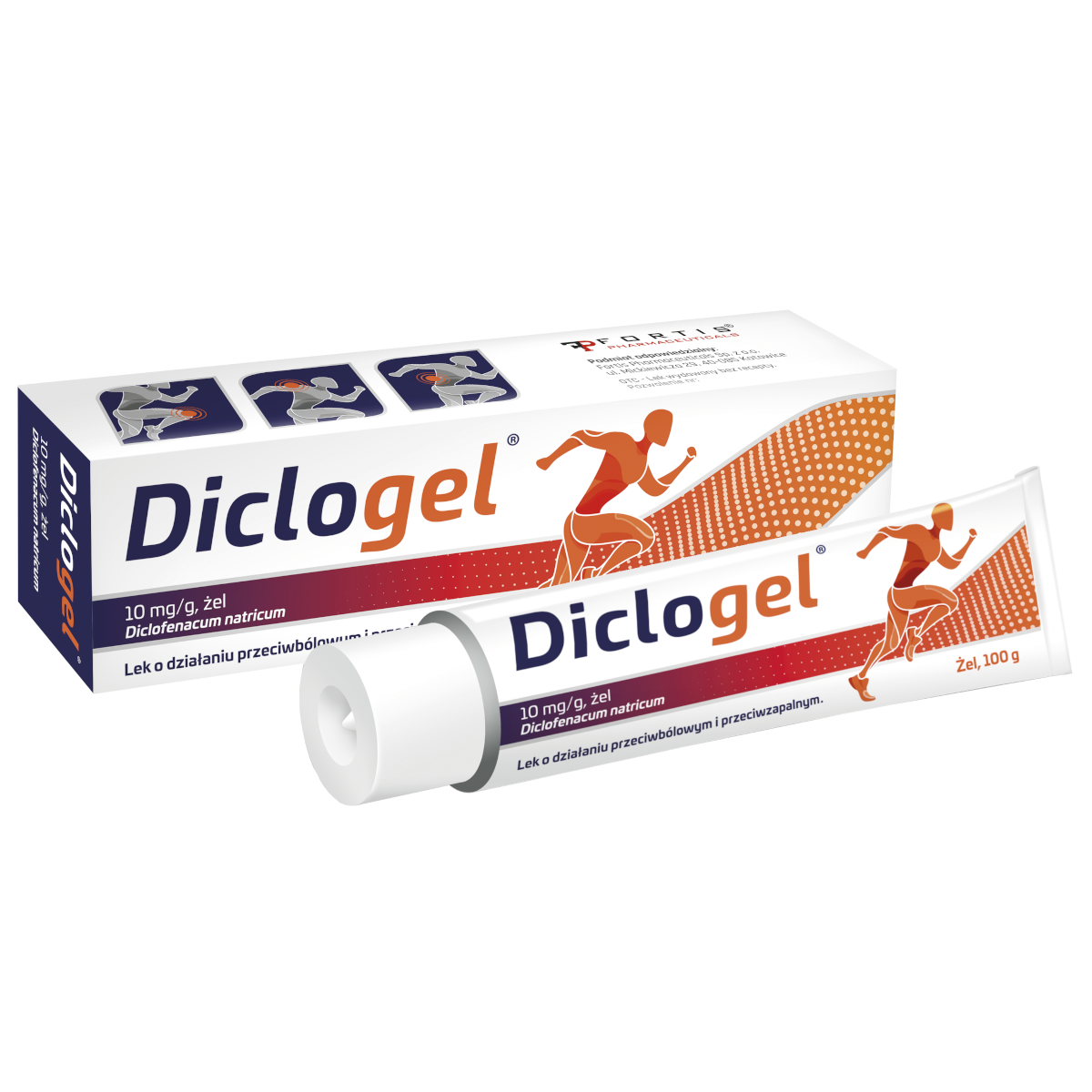 Diclogel, 10 mg/g, żel, 100 g | Apteline.pl
