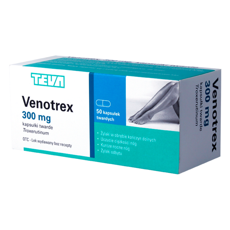 Ventorex 300 mg, 50 kapsułek twardych | Apteline.pl