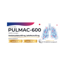 Pulmac-600 tabletki musujące, 10 tabletek | Apteline.pl