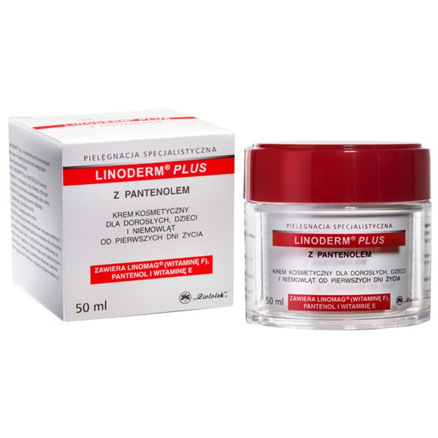 Linoderm plus z pantenolem, krem, 50 ml | Apteline.pl