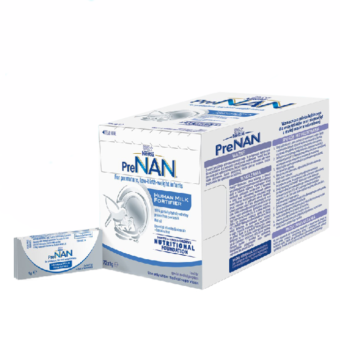 Nestle PreNAN HMF, wzmacniacz mleka kobiecego, 72 saszetki x 1 g ...
