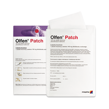 Olfen Patch 140 mg, plaster leczniczy, 2 sztuki | Apteline.pl