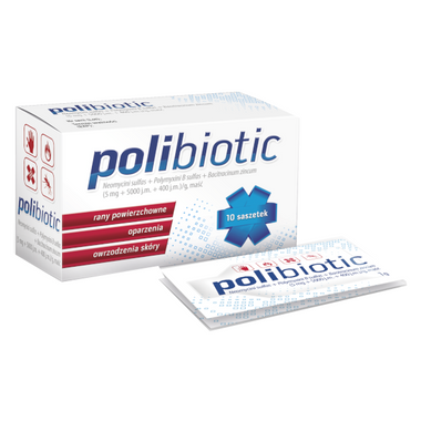 Tribiotic maść, 1 g, 10 saszetek | Apteline.pl