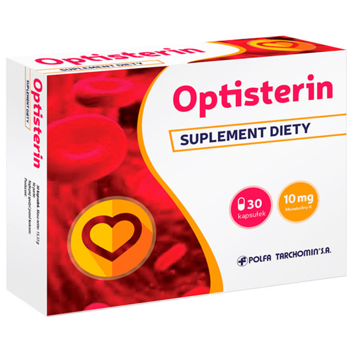 Optisterin 10 mg, 30 kapsułek | Apteline.pl