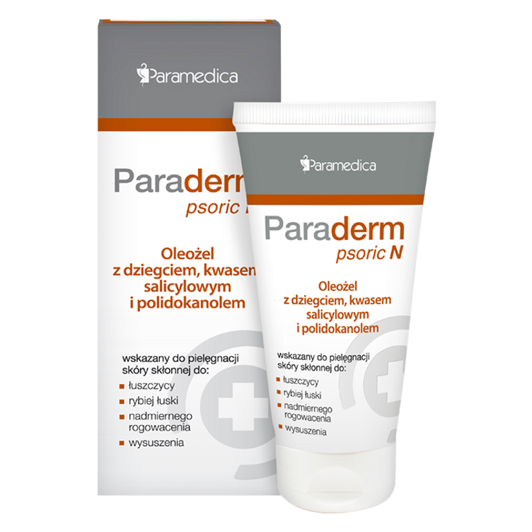 Paraderm psoric N, oleożel z dziegciem, kwasem salicylowym i ...