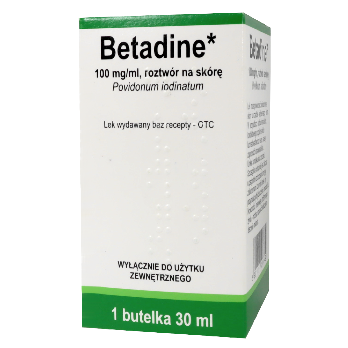 Betadine 100 mg/ml, roztwór na skórę, 30 ml (import równoległy ...