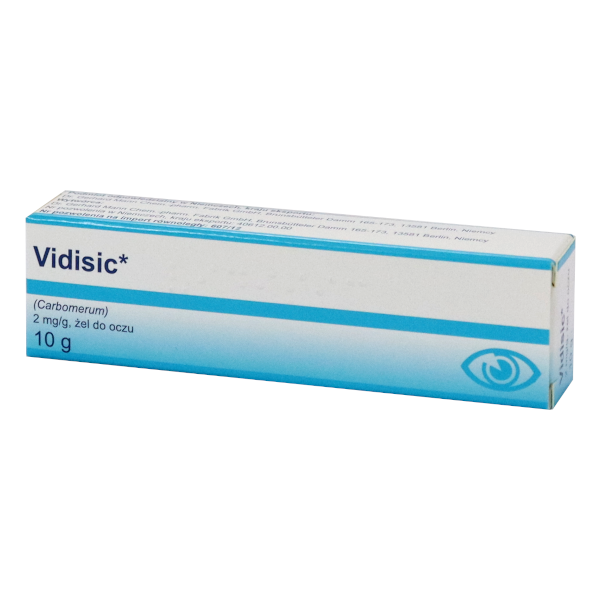 Vidisic 2 mg/g, żel do oczu, 10 g (import równoległy Delfarma ...