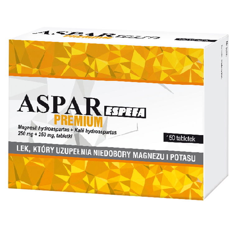 Aspar Espefa Premium 250 mg + 250 mg, 150 tabletek | Apteline.pl