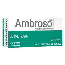 Ambrosol Teva 30 mg, 20 tabletek | Apteline.pl