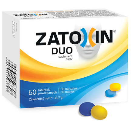 Zatoxin Duo, 60 tabletek powlekanych | Apteline.pl