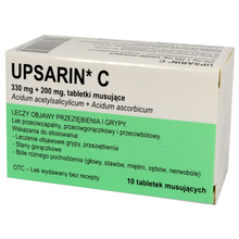 Upsarin C, 10 tabletek musujących | Apteline.pl