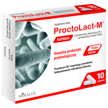 ProctoLact-M 400 mg, 10 kapsułek | Apteline.pl