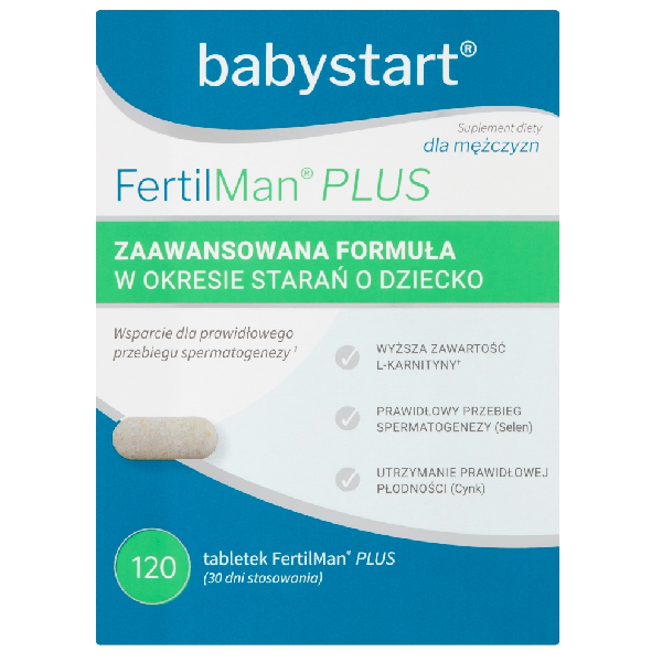 Fertilman Plus, 120 tabletek | Apteline.pl