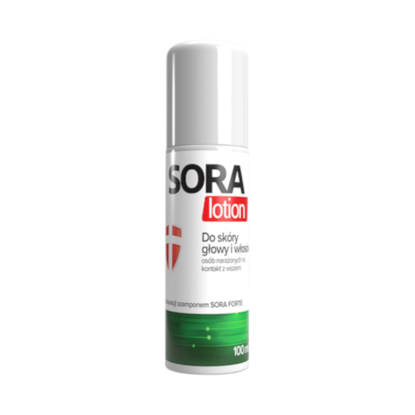 Sora, lotion do skóry głowy i włosów, wszawica, 100 ml | Apteline.pl