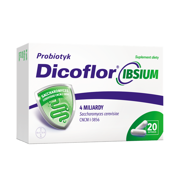 Dicoflor Ibsium, 20 kapsułek | Apteline.pl