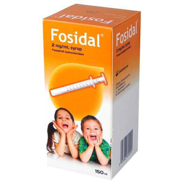 Fosidal 2 mg/ml syrop, 150 ml + strzykawka | Apteline.pl