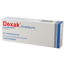 Dexak 25 mg, 30 tabletek powlekanych (import równoległy Inpharm ...