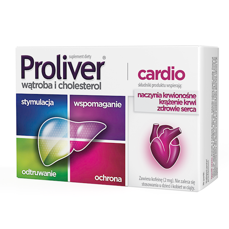 Proliver Cardio, 30 tabletek | Apteline.pl