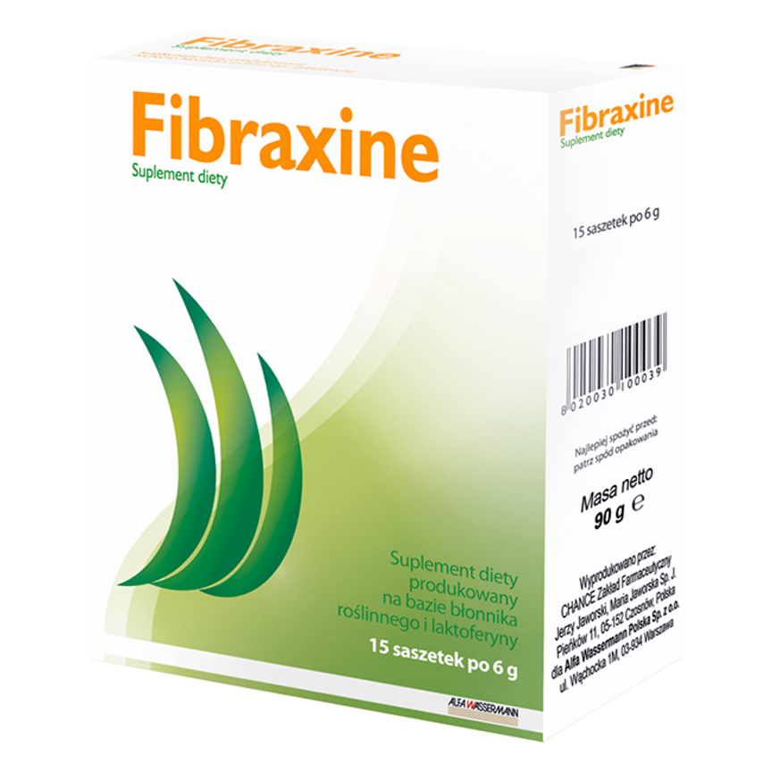 Fibraxine 6g, 15 saszetek | Apteline.pl