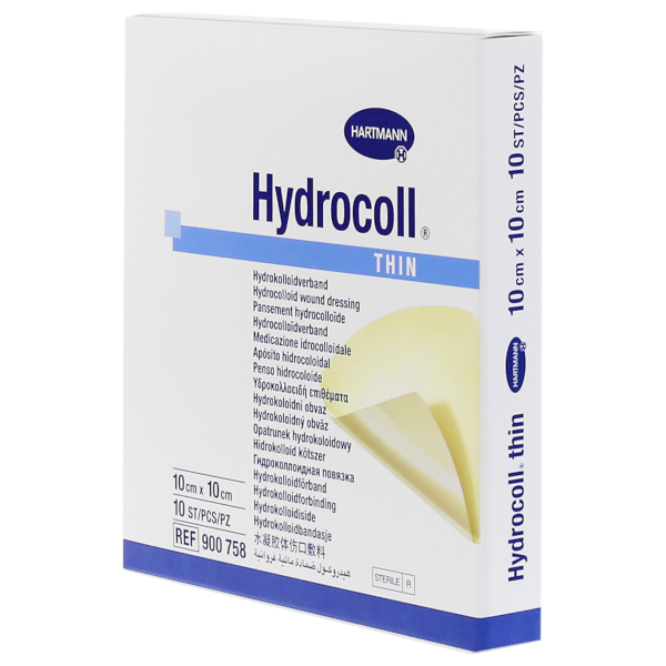Hydrocoll Thin, 10 cm x 10 cm, opatrunek hydrokoloidowy, 1 opatrunek | Apteline.pl