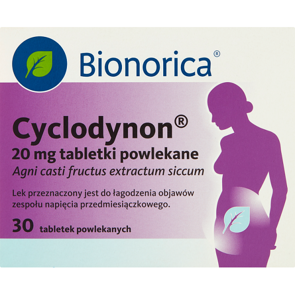 Cyclodynon 20 mg, 30 tabletek powlekanych | Apteline.pl