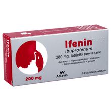 Ifenin 200 mg, 24 tabletki powlekane | Apteline.pl