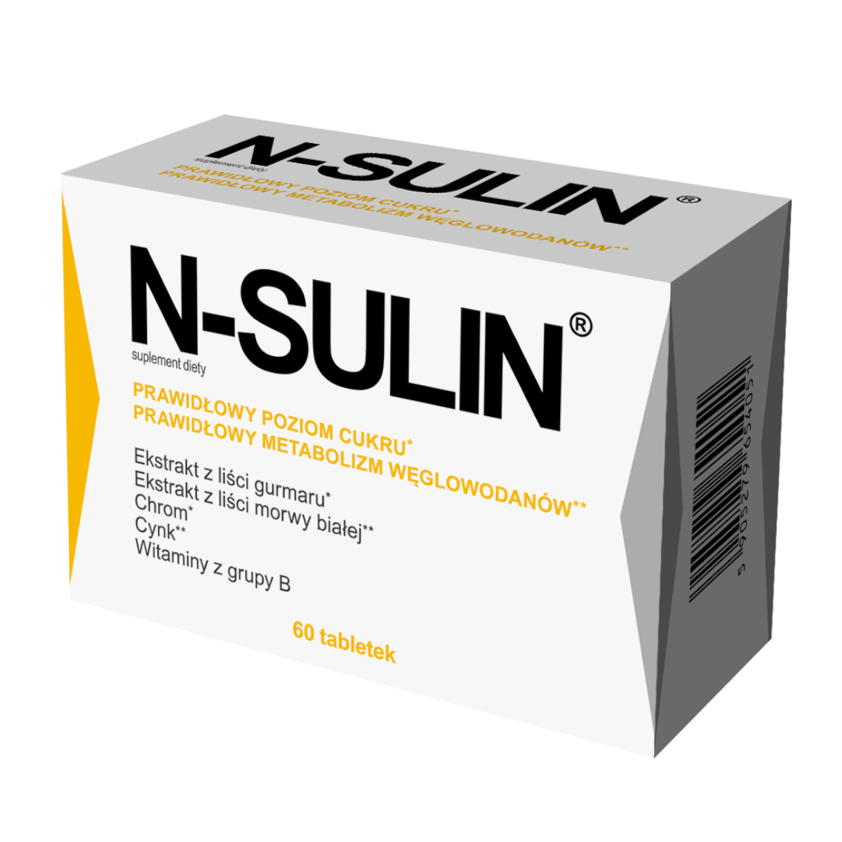 N-Sulin, 60 tabletek | Apteline.pl