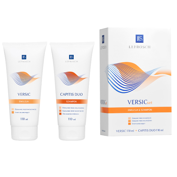 Versic Set emulsja 110 ml + Capitis Duo 110 ml | Apteline.pl