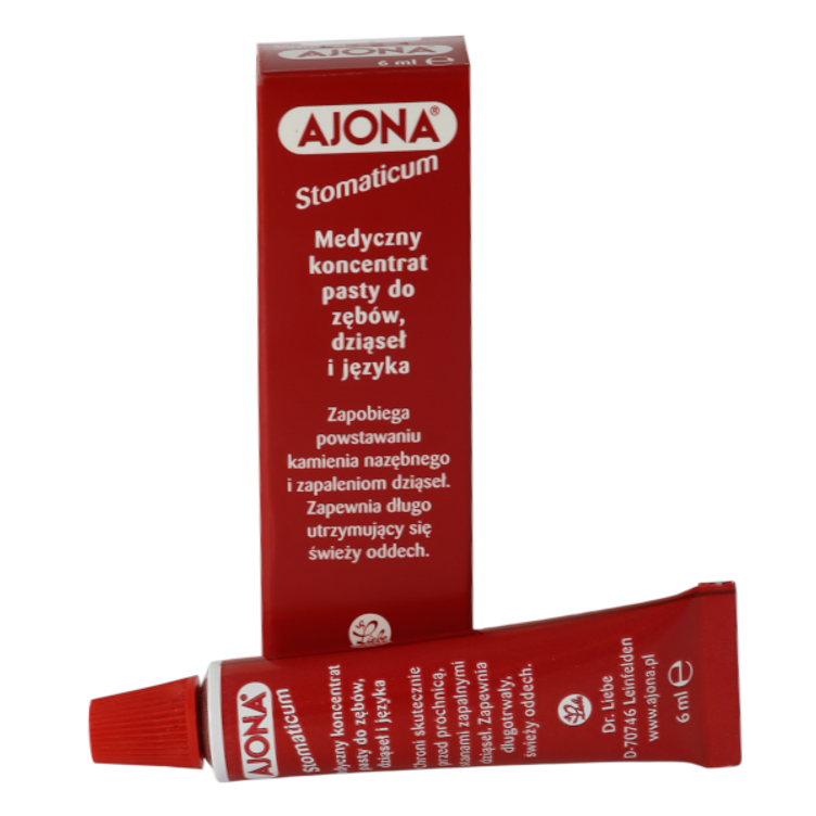 Ajona, pasta do zębów, 6 ml | Apteline.pl