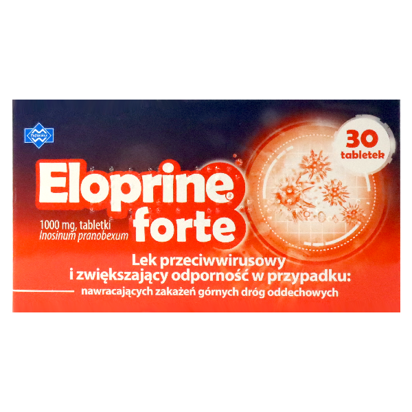 Eloprine Forte 1000 mg, 30 tabletek | Apteline.pl