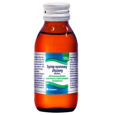 Sirupus pini compositus, syrop, 125 g | Apteline.pl