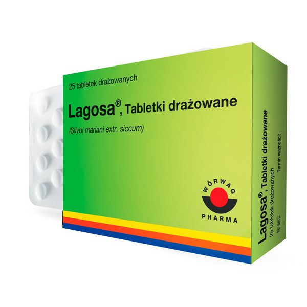 Lagosa 150, 25 tabletek drażowanych | Apteline.pl
